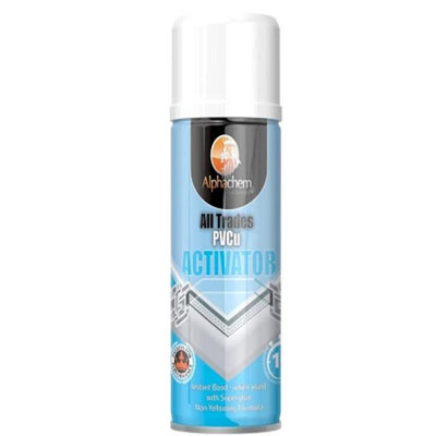CROMAR - AlphaChem All Trades PVCU Activator Spray Adhesive Super-Glue ...