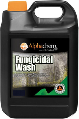 CROMAR AlphaChem Fungicidal Wash - Moss & Mould Remover - Removes ...