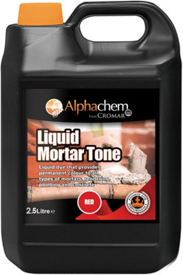 CROMAR AlphaChem Liquid Mortar Tone - Iron Oxide Based Liquid Dye ...
