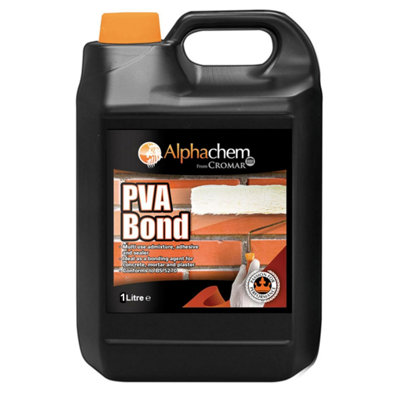 CROMAR AlphaChem PVA Bond - Multi-Purpose Bonding Agent - Concrete ...