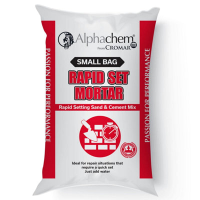 CROMAR AlphaChem Rapid Set Mortar - Ready to Use, Fast Setting Mortar ...