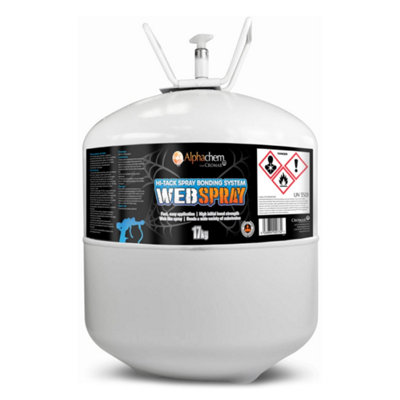 CROMAR - AlphaChem Web Tack Bulk Tank Fast Drying Spray-Adhesive - HI ...