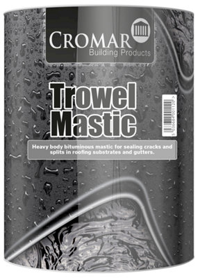 CROMAR Bitumen Trowel Mastic Roof Sealant Roofing Repair Waterproofing ...