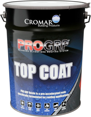 CROMAR PRO GRP Topcoat - PROGRP Roofing Topcoat - Fire-Retardant ...