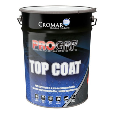 CROMAR PRO GRP Topcoat - PROGRP Roofing Topcoat - Fire-Retardant ...