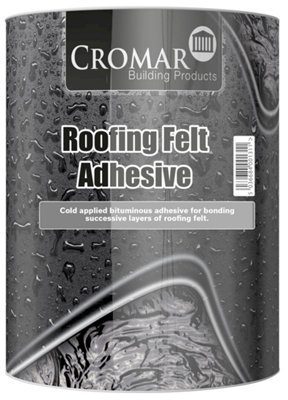 CROMAR Roofing Felt Adhesive Shed Successive Layers Of Waterproofing ...