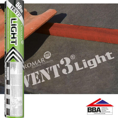 CROMAR Vent3 Light Breathable Membrane - Lightweight Roof and Wall ...