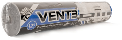 Cromar Vent3 Waterproof Roofing Membrane Blue Upper Surface 50m x 1m