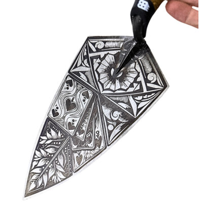 Crompton Card Tattoo Trowel 10 inch Philidelphia