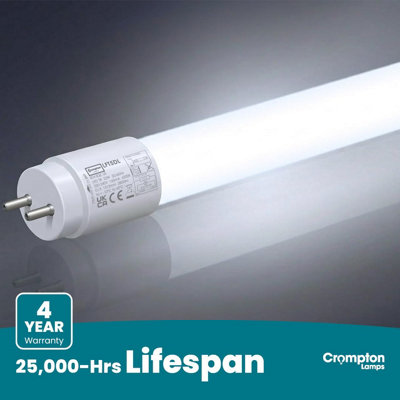 CROMPTON LAMPS 5 FT LED T 8 TUBE, 6500 K DAYLIGHT, 22 W (58 W ...