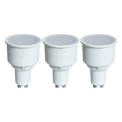 Crompton Lamps LED GU10 Bulb 4.9W Dimmable Long Barrel 74mm Cool White ...