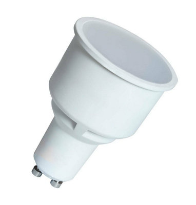 Crompton Lamps LED GU10 Bulb 4.9W Dimmable Long Barrel 74mm Cool White ...