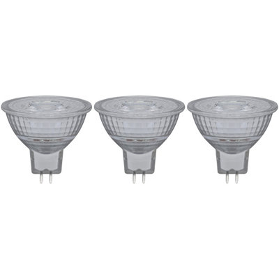 Crompton Lamps LED MR16 Spotlight 5W GU5.3 12V Cool White Clear (35W ...