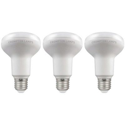 Crompton Lamps LED R80 Reflector 11W E27 (3 Pack) Warm White Opal (100W ...
