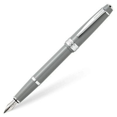 Cross Bailey Grey Medium Nib Fountain Pen