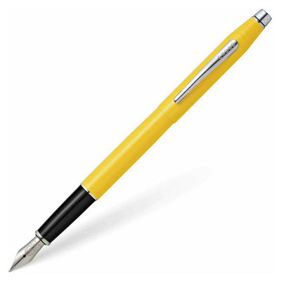 Cross Classic Yellow Fine Nib Fountain Pen