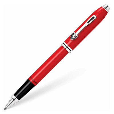 Cross Ferrari Red Rollerball Pen - White Collectible Design with Smooth ...