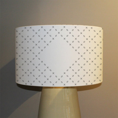 Crosses & Diamonds (Ceiling & Lamp Shade) / 45cm x 26cm / Lamp Shade