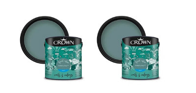 Crown Breatheasy Matt Emulsion Paint For Wall and Ceilings Botany Bay 2 ...