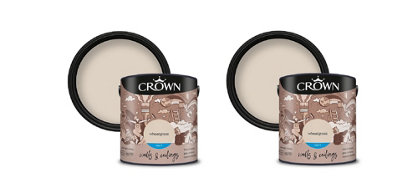 Crown Breatheasy Matt Emulsion Paint For Wall and Ceilings Wheatgrass 2 ...