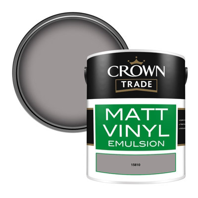 Crown Trade Vinyl Matt Walls & Ceilings Emulsion Paint (15810) 5L