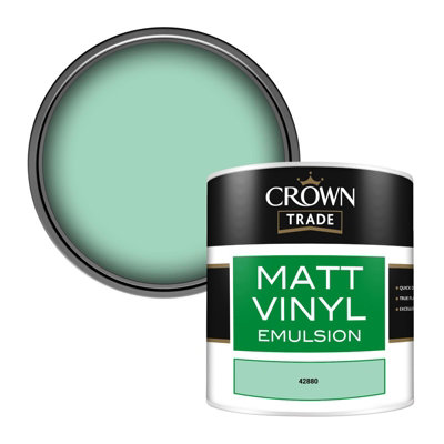 Crown Trade Vinyl Matt Walls & Ceilings Emulsion Paint (42880) 250ml Tester