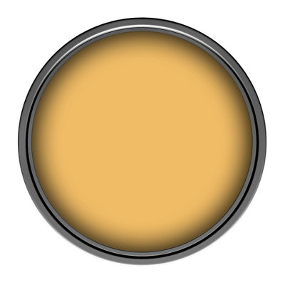 Crown Trade Vinyl Matt Walls & Ceilings Emulsion Paint California Gold ...