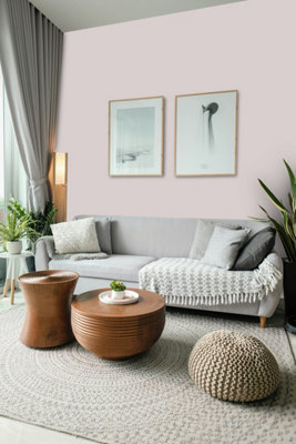 Crown Trade Vinyl Matt Walls & Ceilings Emulsion Paint Cameo Pink ...