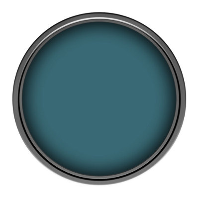 Crown Trade Vinyl Matt Walls & Ceilings Emulsion Paint Deep Saxe Blue ...