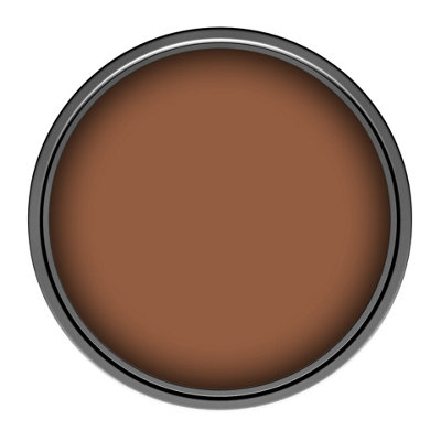Crown Trade Vinyl Matt Walls & Ceilings Emulsion Paint Ginger Brown BS ...