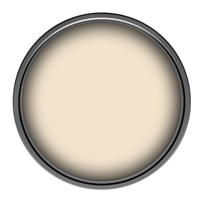 Crown Trade Vinyl Matt Walls & Ceilings Emulsion Paint Ivory (4836) 2.5L