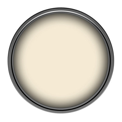 Crown Trade Vinyl Matt Walls & Ceilings Emulsion Paint Ivory Cream ...