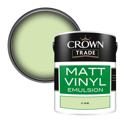 Crown Trade Vinyl Matt Walls & Ceilings Emulsion Paint (J1.16.82) 5L