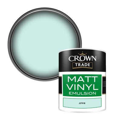 Crown Trade Vinyl Matt Walls & Ceilings Emulsion Paint (J2791B) 1L