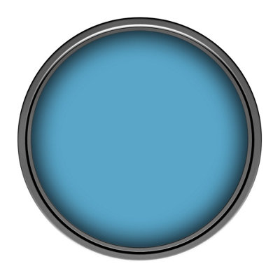 Crown Trade Vinyl Matt Walls & Ceilings Emulsion Paint Medium Blue ...