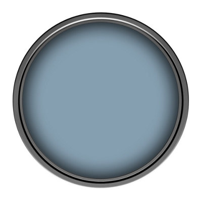 Crown Trade Vinyl Matt Walls & Ceilings Emulsion Paint Middle Indigo ...