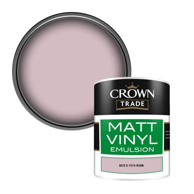 Crown Trade Vinyl Matt Walls & Ceilings Emulsion Paint NCS S 1515-R20B ...
