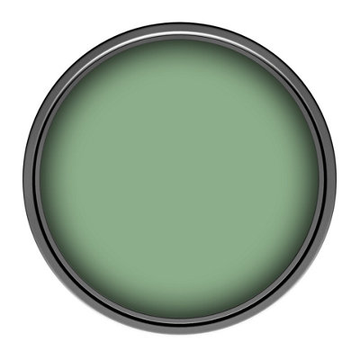 Crown Trade Vinyl Matt Walls & Ceilings Emulsion Paint Opaline Green BS ...