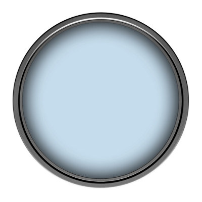 Crown Trade Vinyl Matt Walls & Ceilings Emulsion Paint Palest Blue ...
