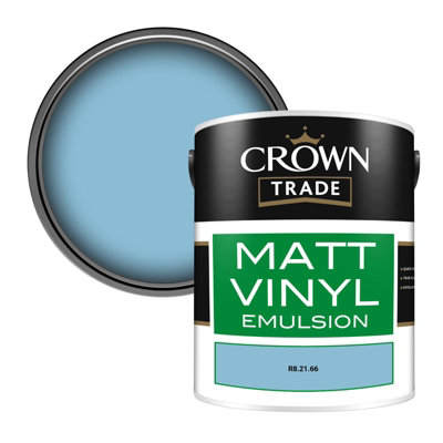 Crown Trade Vinyl Matt Walls & Ceilings Emulsion Paint (R8.21.66) 5L