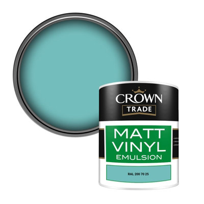 Crown Trade Vinyl Matt Walls & Ceilings Emulsion Paint RAL 200 70 25 ...