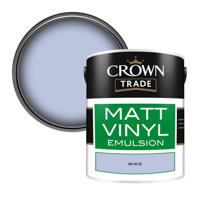Crown Trade Vinyl Matt Walls & Ceilings Emulsion Paint (U4.10.72) 5L