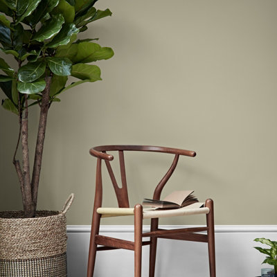 Crown Walls & Ceilings Matt Emulsion Paint Light Fern - 2.5L