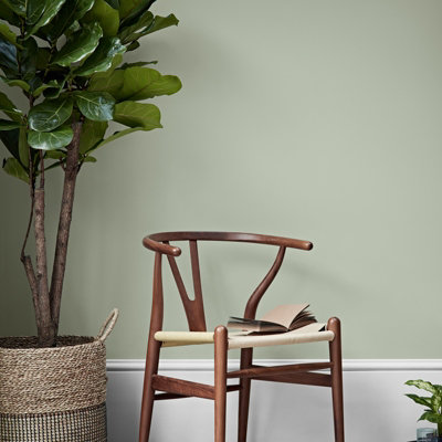 Crown Walls & Ceilings Matt Emulsion Paint Mellow Sage - 5L