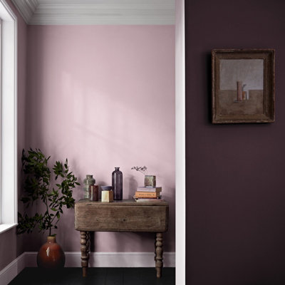 Crown Walls & Ceilings Matt Emulsion Paint Raspberry Souffle - 2.5L ...