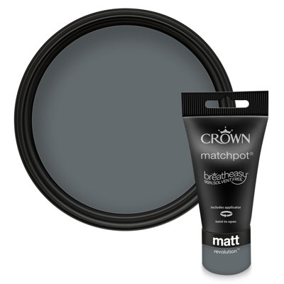 Crown Walls & Ceilings Matt Emulsion Paint Revolution - 40ml | DIY at B&Q