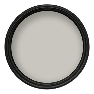 CROWN WALLS & CEILINGS SILK EMULSION PAINT GREY PUTTY - 2.5L