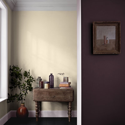 Crown Walls & Ceilings Silk Emulsion Paint Ivory Cream - 5L | £40 at B&Q