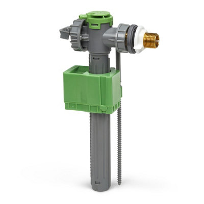 Croydex 1/2" Side Entry Toilet WC inlet Fill Valve Brass Tail