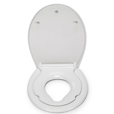 Croydex Lomond Stick 'n' Lock Family Toilet Seat